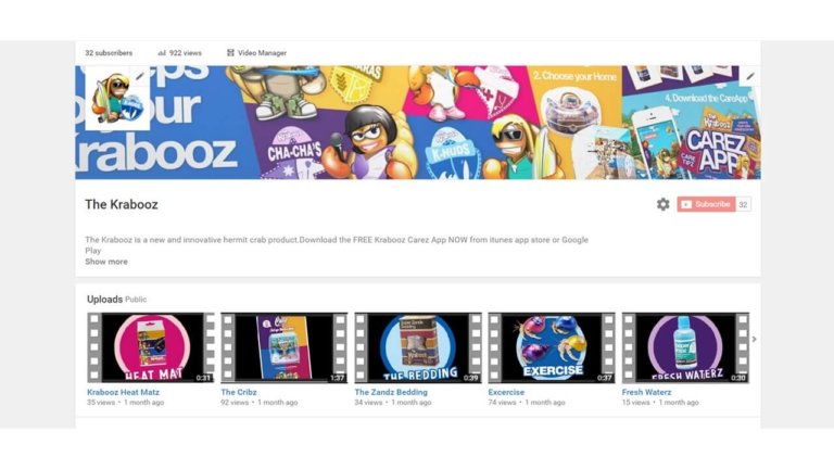 Krabooz YouTube Channel | Krabooz